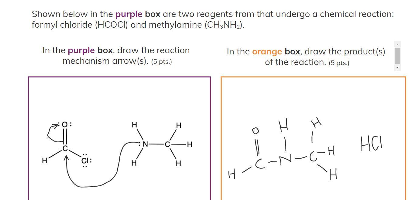 Solved Shown below in the purple box are two reagents from | Chegg.com