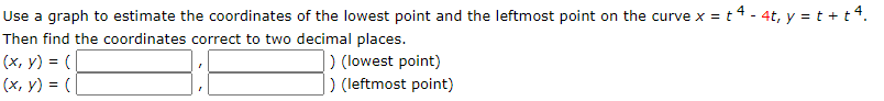 Solved Use a graph to estimate the coordinates of the lowest | Chegg.com