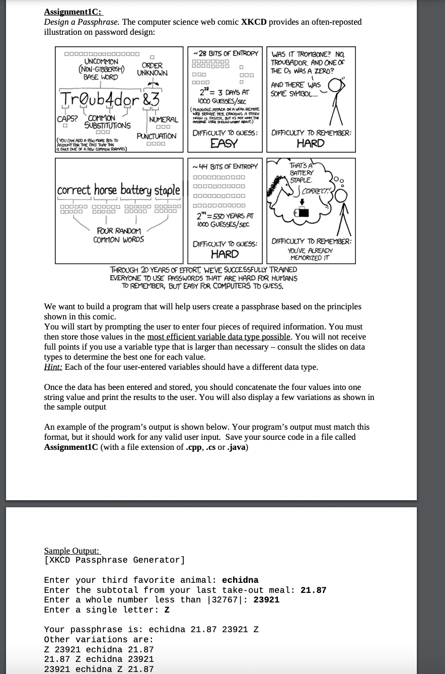 Solved Can Someone Please Help Me For My Assignment 1c For 
