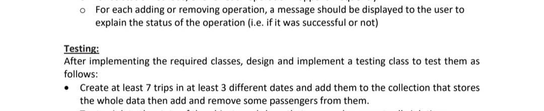 Solved Hints: - For each class, it is required to implement | Chegg.com