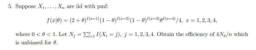 Solved Suppose x1,dots,xn ﻿are iid with | Chegg.com