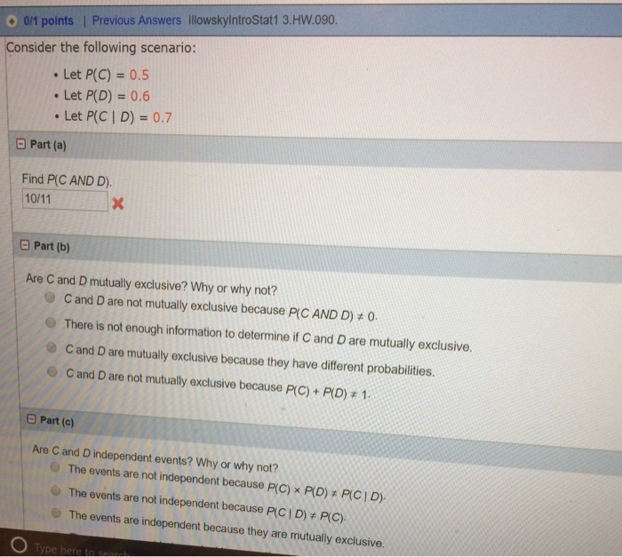 Solved O 0/1 points Previous Answers IllowskylntroStat1 | Chegg.com Solved O 0/1 points Previous Answers IllowskylntroStat1 | Chegg.com