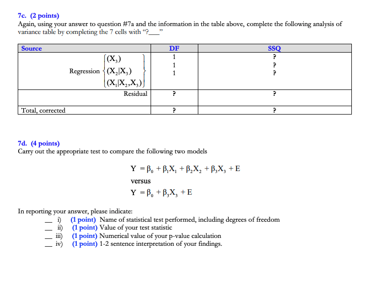 Solved A multiple linear regression analysis of n=19 cases | Chegg.com