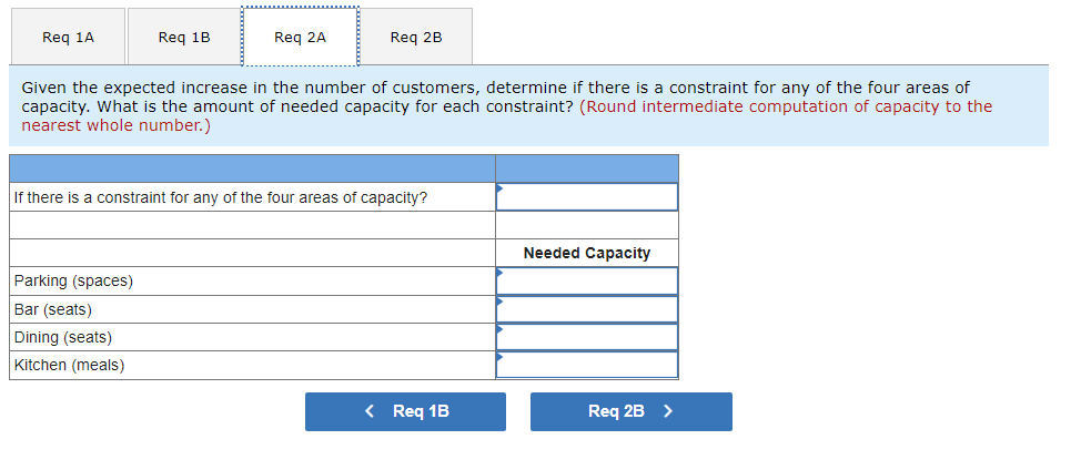 Solved Problem 13-47 (Algo) Theory of Constraints for a | Chegg.com