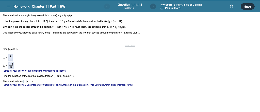 Solved Homework Chapter 11 Part 1 Hw Question 1 11 1 3