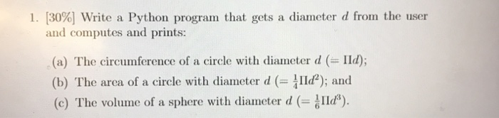 Solved [30%] Write a new version of the Python program | Chegg.com