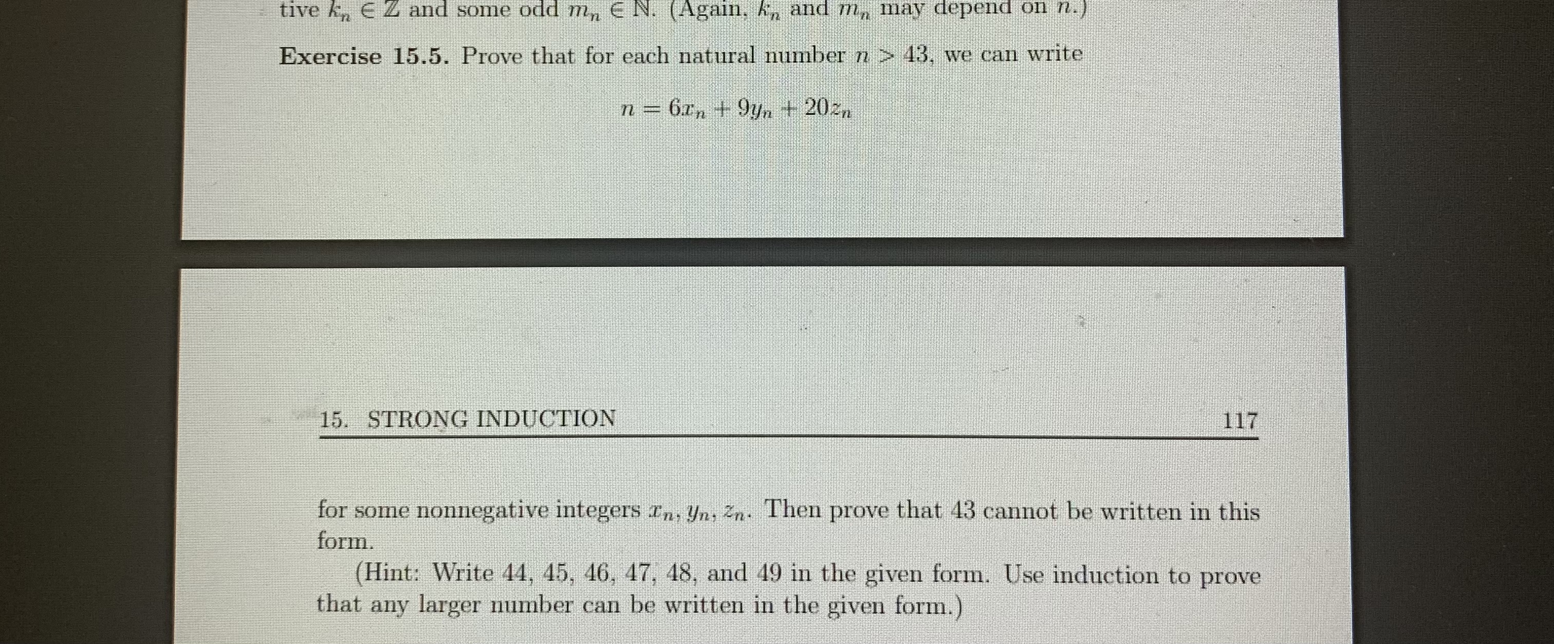 Solved tive kn∈Z and some odd mn∈N. (Again, kn and mn may | Chegg.com