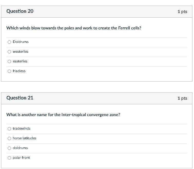 What are the three circulation cells in each | Chegg.com
