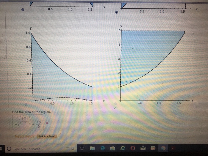 Solved Sketch the region bounded by the given curves. 1.0 | Chegg.com