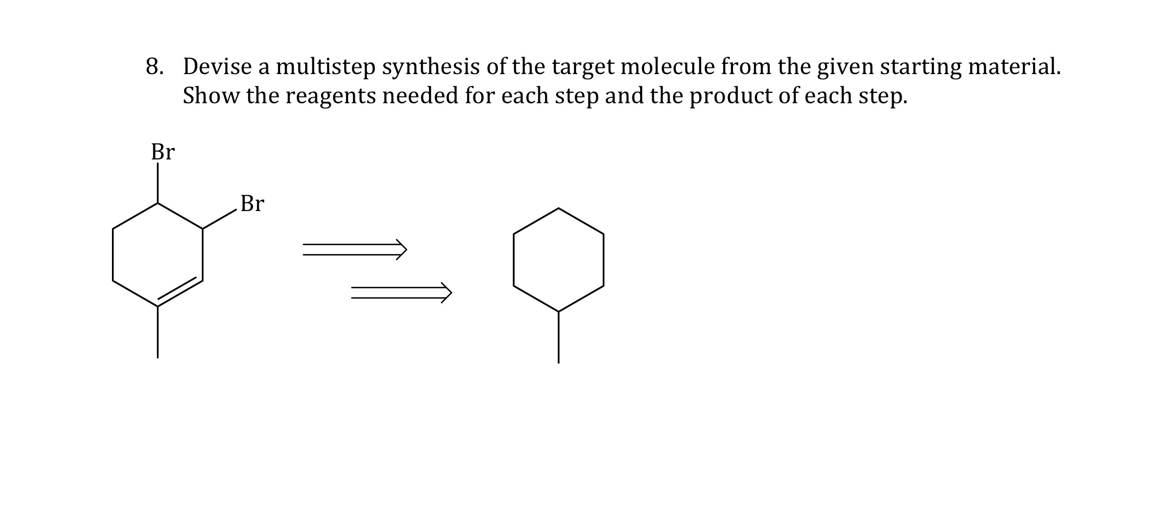 Solved Devise a multistep synthesis of the target molecule | Chegg.com