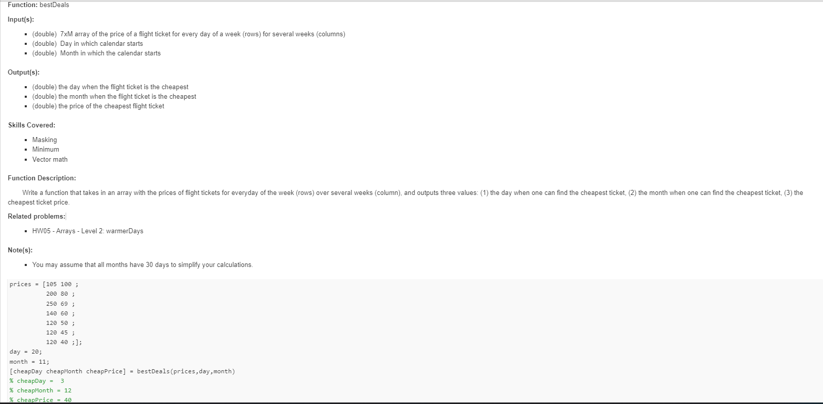 Solved No find() ifs elses fors or any | Chegg.com