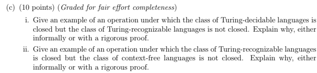 Solved Debugging general constructions for Turing machines | Chegg.com