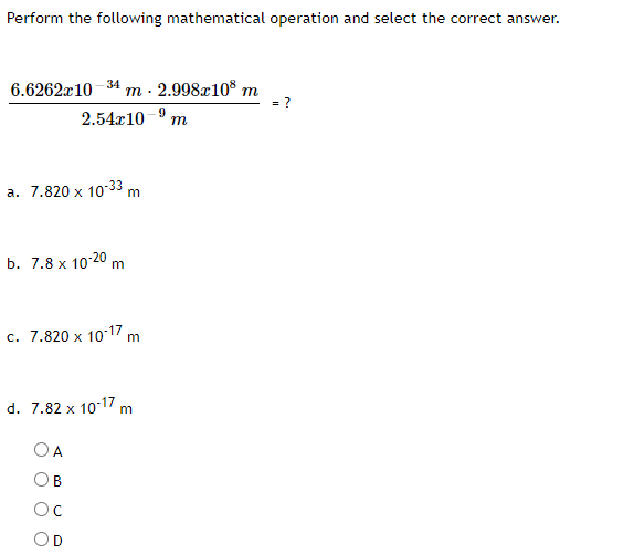 Solved Calculate the sum below, and express the result with | Chegg.com