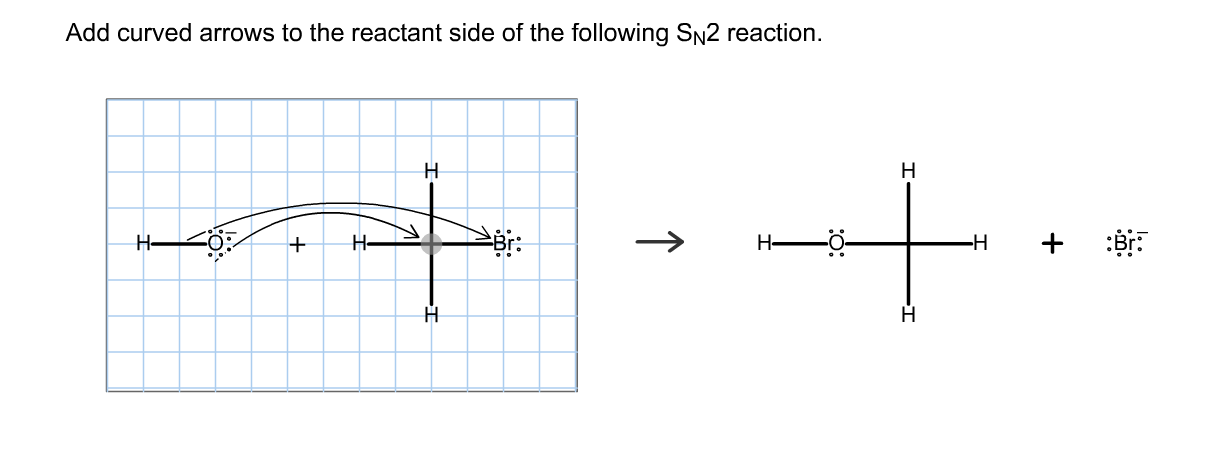 Solved Add curved arrows to the reactant side of the | Chegg.com