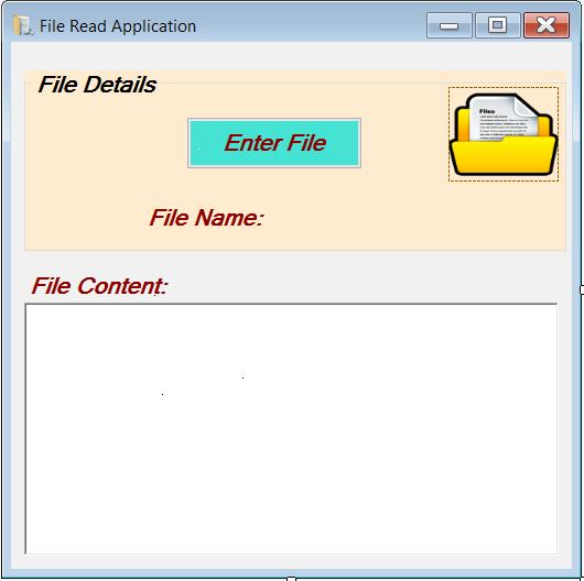 QS: Using the System.IO in C#, Create a graphical | Chegg.com
