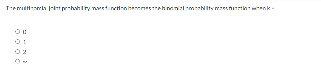 Solved The multinomial joint probability mass function | Chegg.com