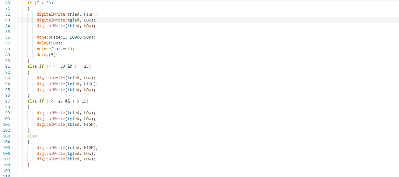 Solved I need help with interfacing a push button on my | Chegg.com