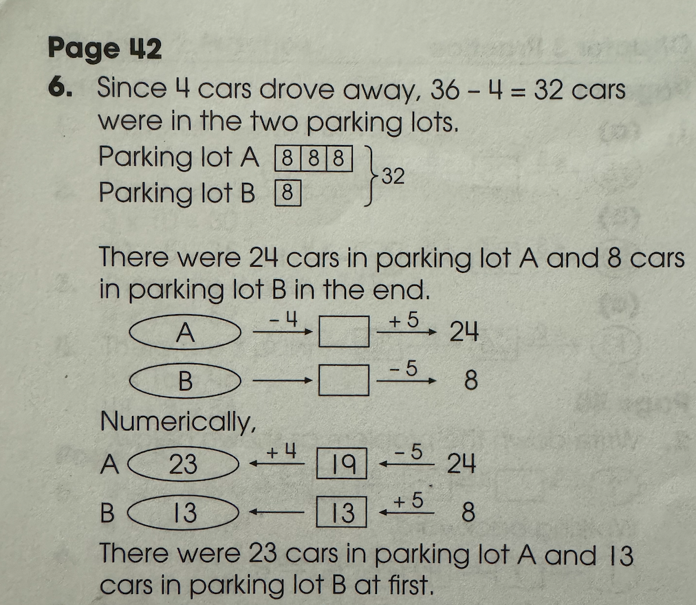 Solved There were 36 ﻿cars in parking lot A and parking lot | Chegg.com