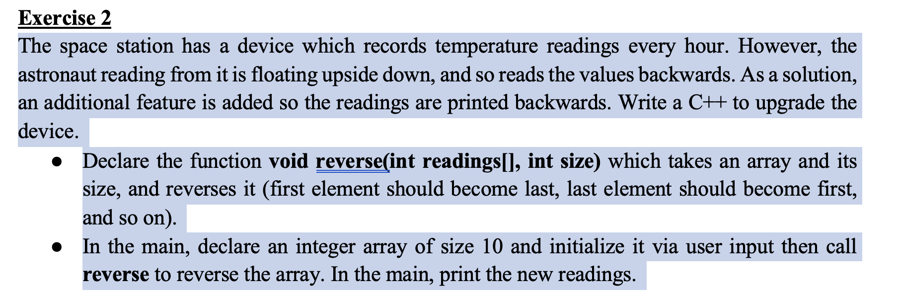 Solved The space station has a device which records | Chegg.com