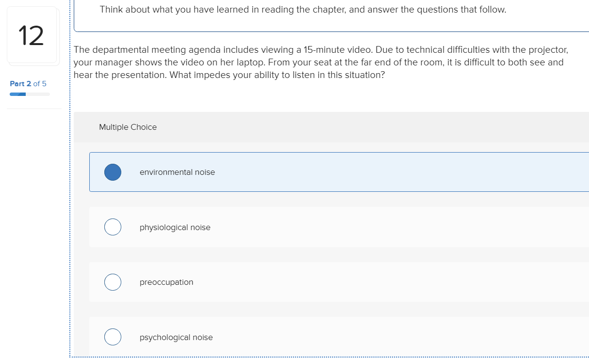 Solved Careless listening often leads to 11 Check All That | Chegg.com