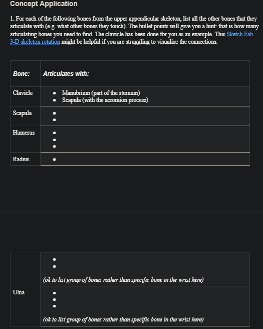 Solved Concept Application 1. For each of the following | Chegg.com