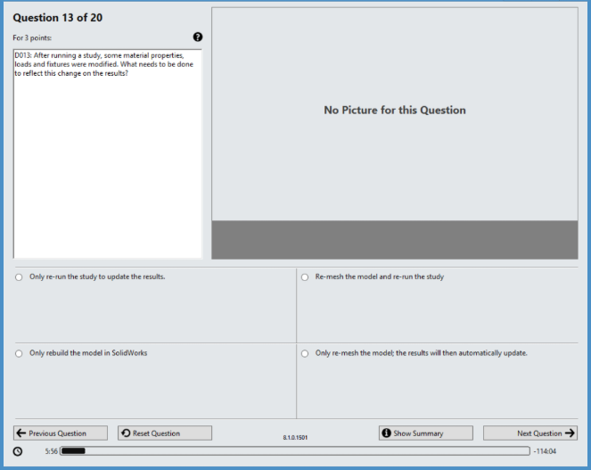 Solved Question 13 of 20 For 3 points DO13 After running a | Chegg.com