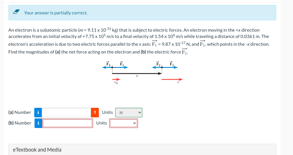 Solved An electron is a subatomic particle (m=9.11×10−31 kg) | Chegg.com