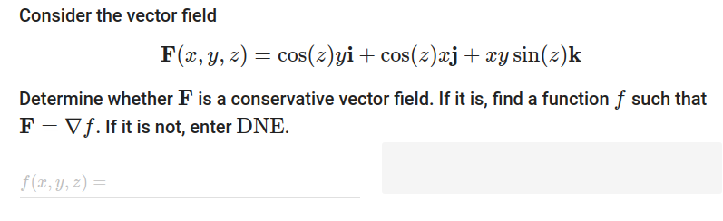 Solved Consider the vector | Chegg.com