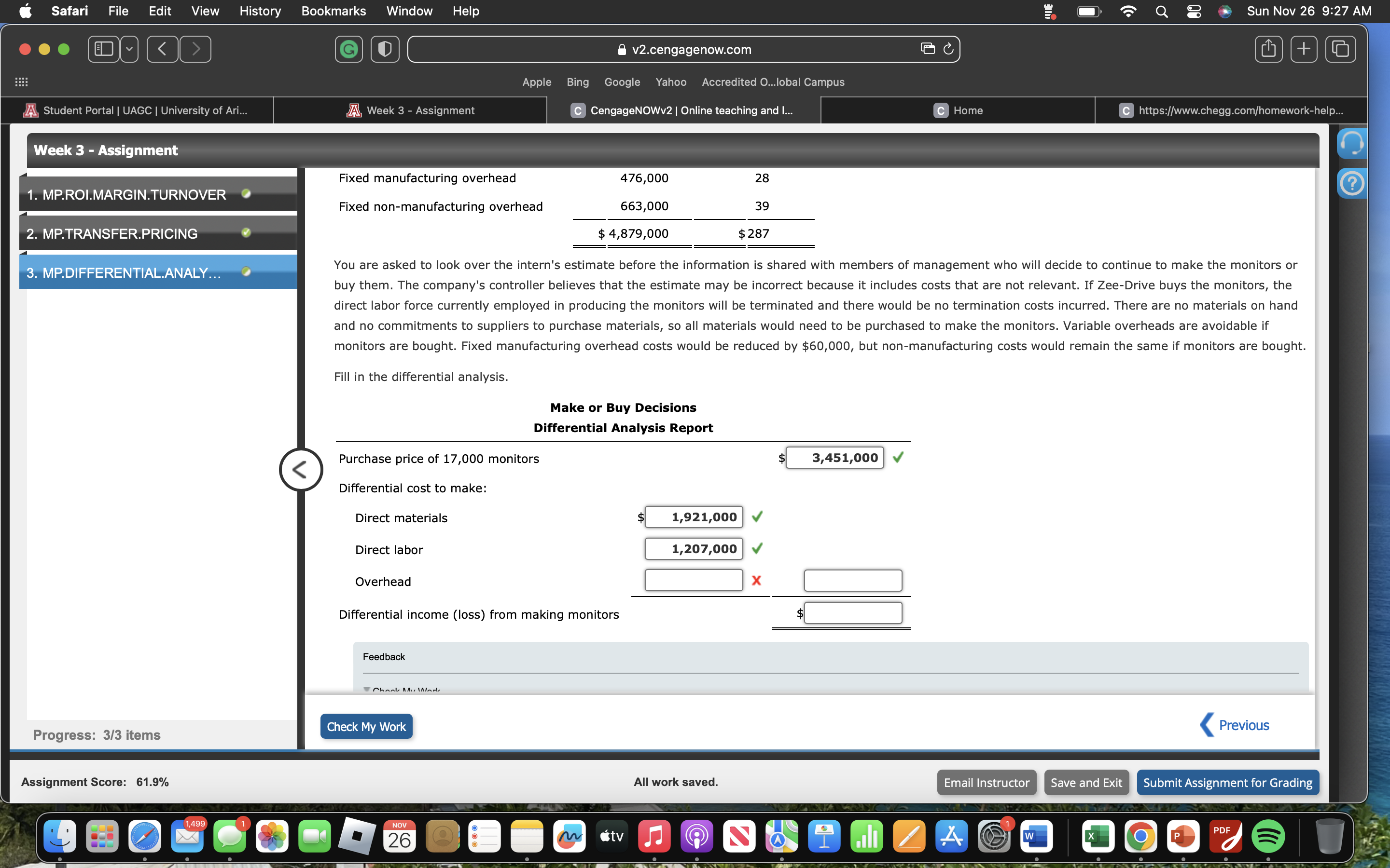 Solved Make or Buy Decision:Zee-Drive Ltd. ﻿is a computer | Chegg.com