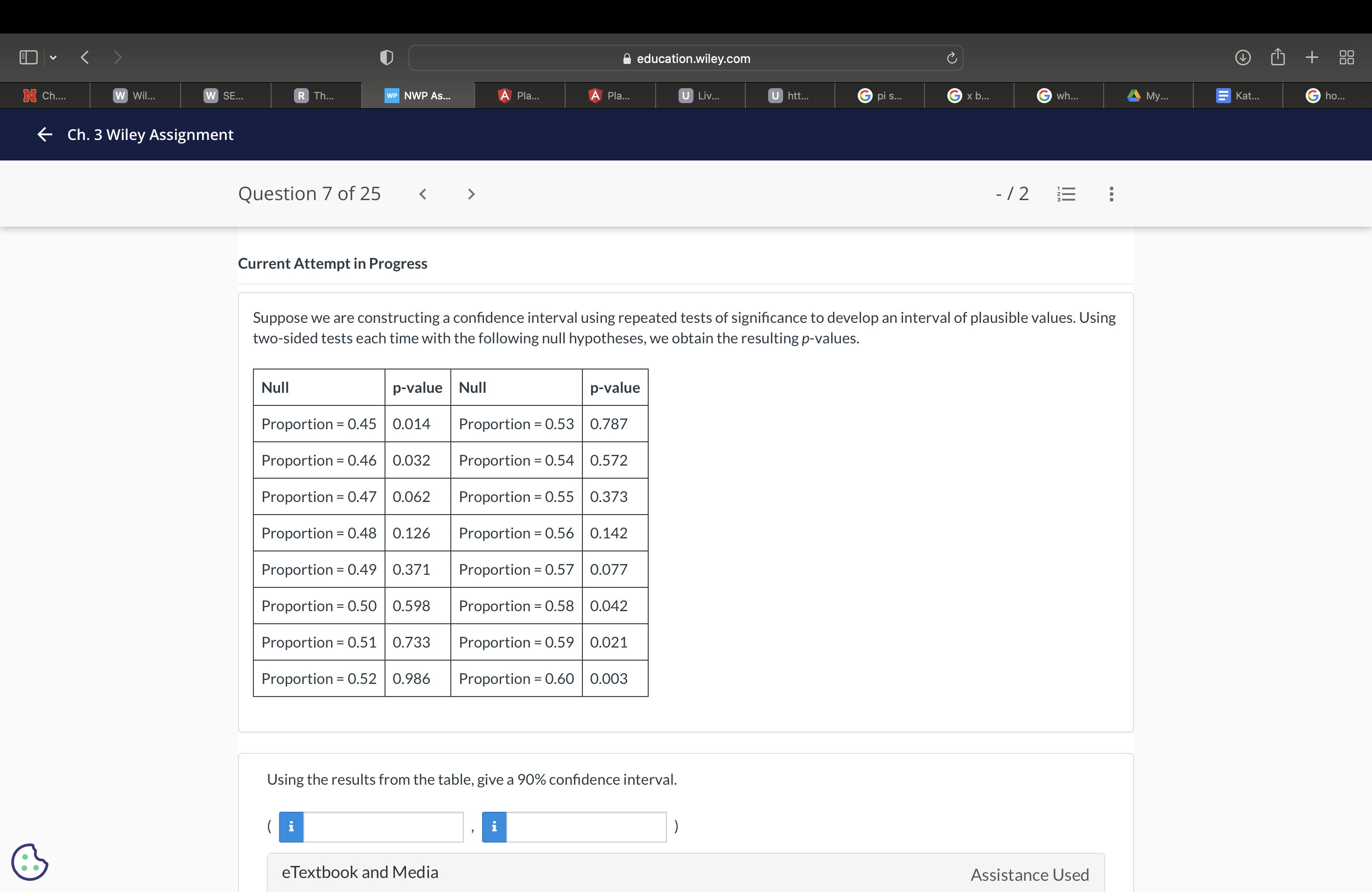 Current Attempt in Progress Suppose we are | Chegg.com