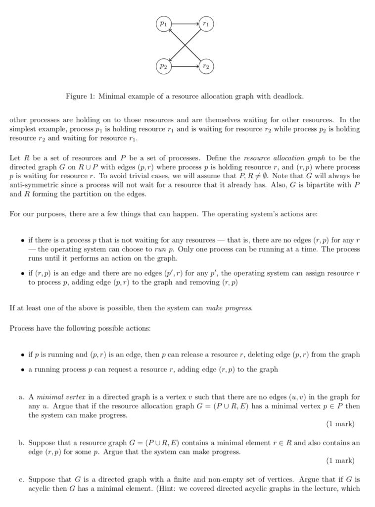 Solved 4 Directed Graphs Directed Graphs Are Sometimes Used