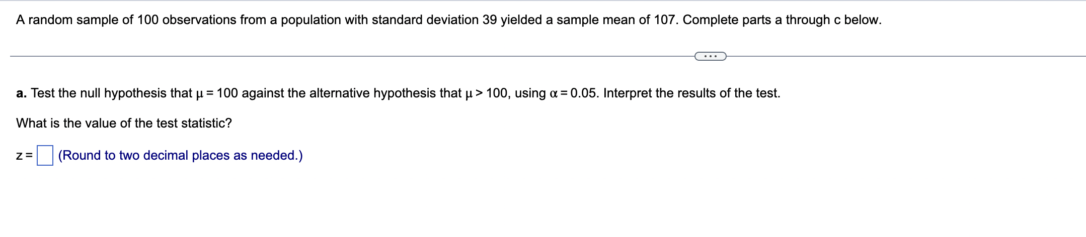 Solved In a test of the hypothesis Ho: j = 10 versus Ha: J # | Chegg.com