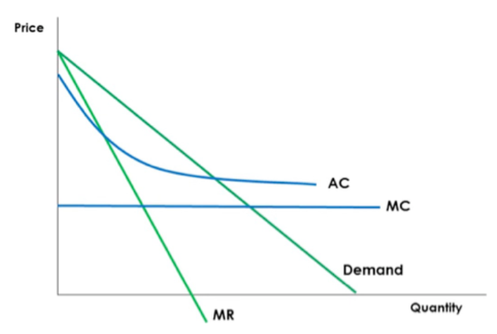 Solved The graph below describes a market in monopolistic | Chegg.com