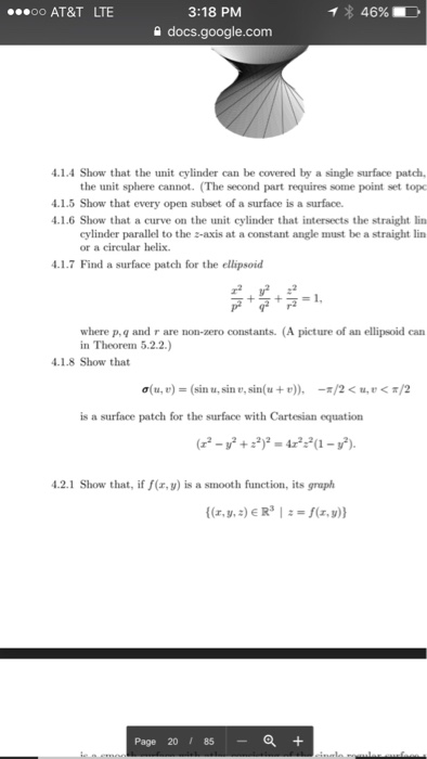 Solved Show that the unit cylinder can be covered by a | Chegg.com