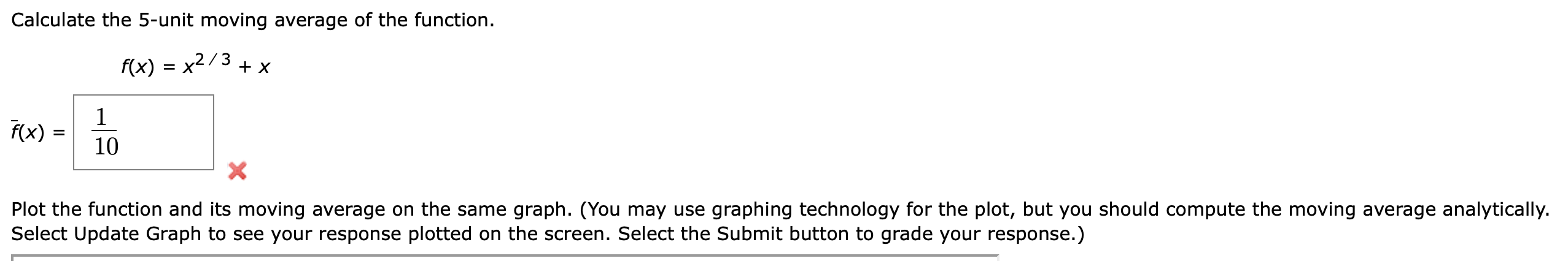 Solved Calculate the 5-unit moving average of the | Chegg.com