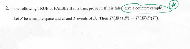 Solved 2. Is the following TRUE or FALSE? If it is true, | Chegg.com