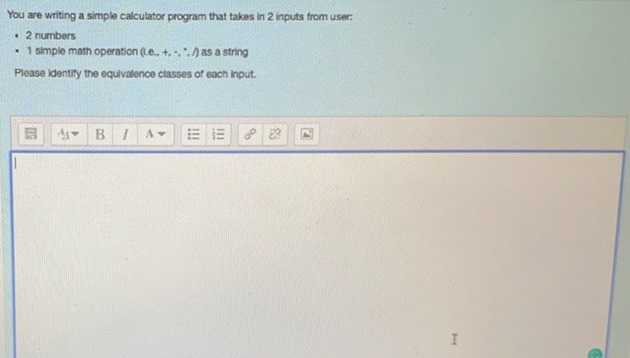 Solved You are writing a simple calculator program that | Chegg.com