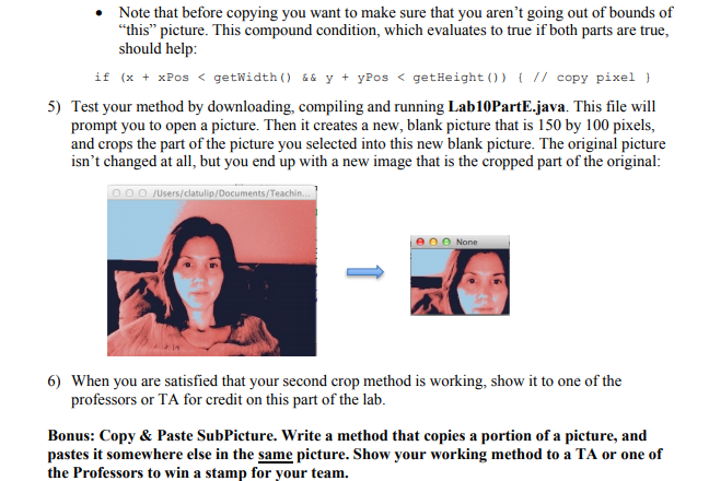 IN JAVA, ONLY NEED HELP WITH PART E. OTHER PARTS ARE | Chegg.com