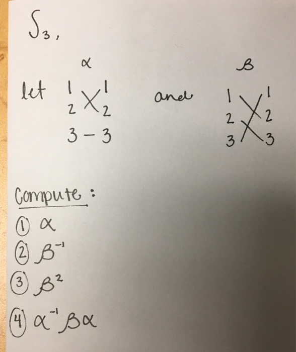 Solved integral_3, let alpha and beta Compute: alpha | Chegg.com