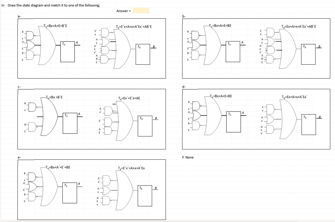 Solved 4- Design a sequential circuit with two T flip-flops | Chegg.com