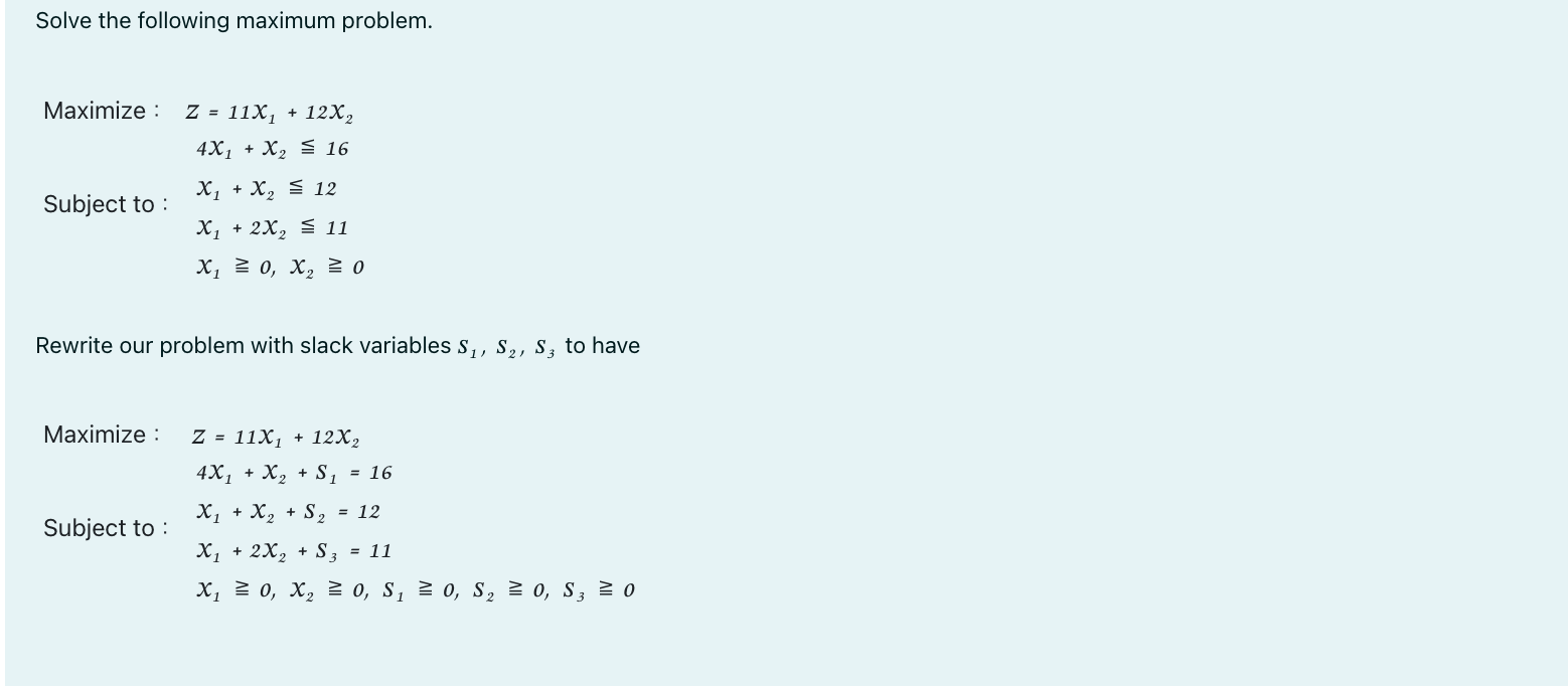 Solved Solve the following maximum problem. Maximize : | Chegg.com