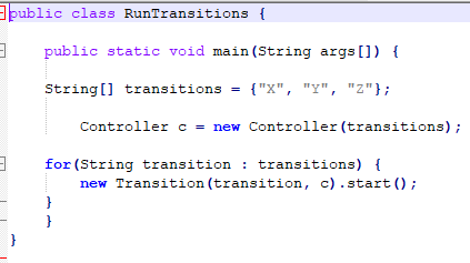 import java.util.Random; // a thread "controller" | Chegg.com