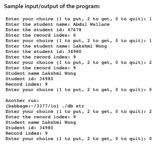Solved C Coding In Linux Shell Script Instructions The 