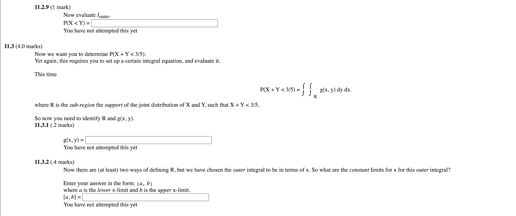 Solved The random variables X and Y have the joint PDF for | Chegg.com