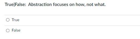 Solved True False: A class constructor is implicitly invoked | Chegg.com