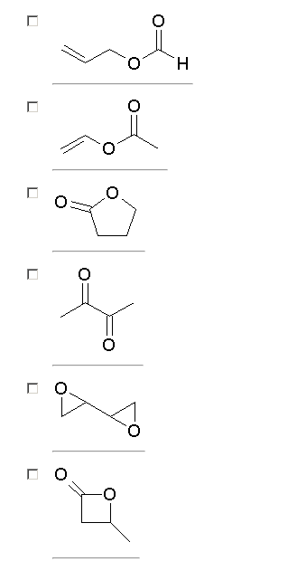 Solved A compound has a molecular formula of C4H6O2 and | Chegg.com