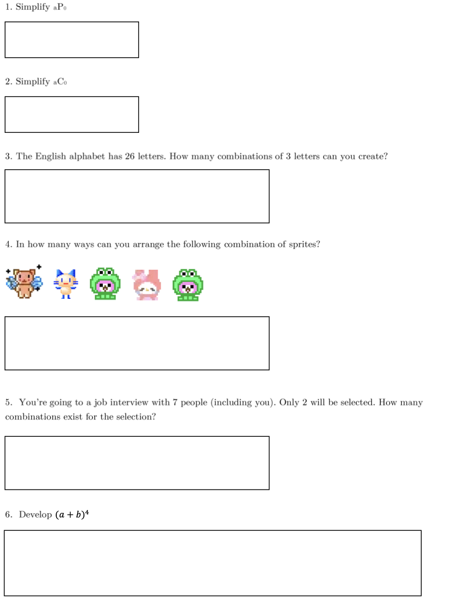 Solved 1. Simplify aP 2. Simplify aC. 3. The English | Chegg.com