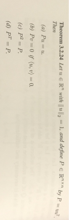 Solved Exercise 3.2.26 Prove Theorem 3.2.24. | Chegg.com