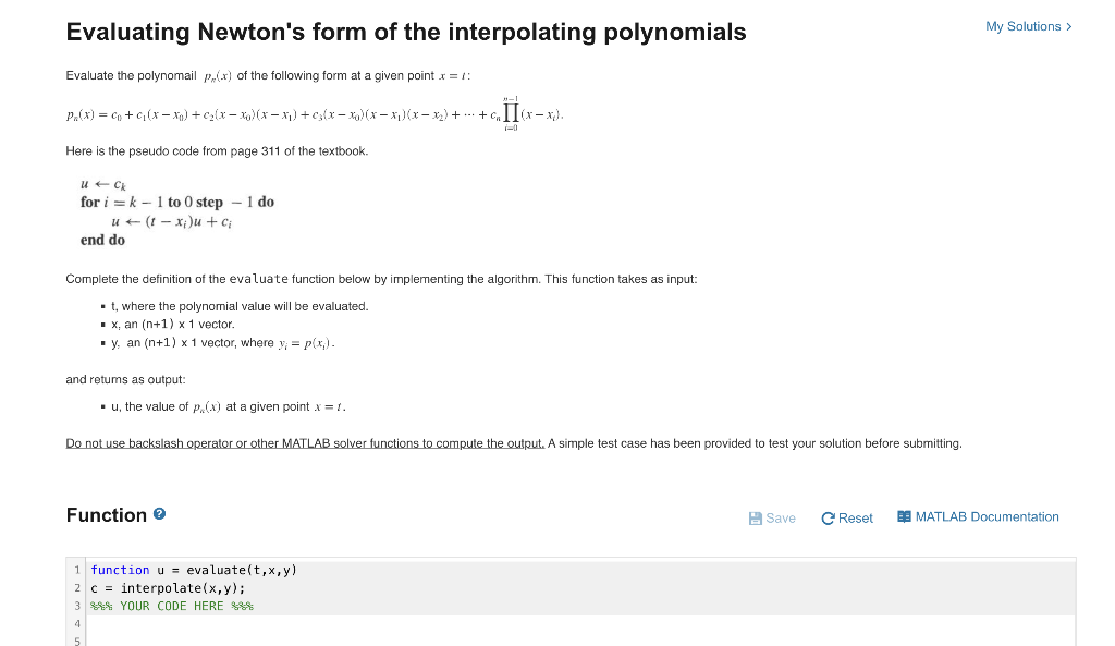 Solved Please help me this matlab code. And please use all | Chegg.com