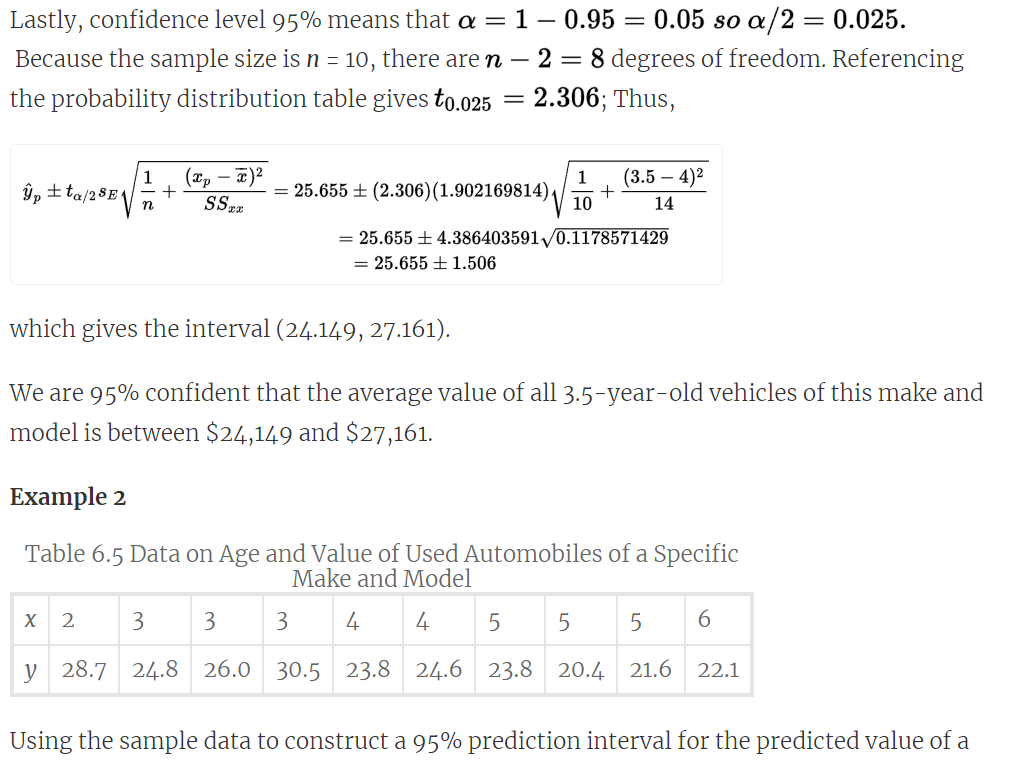 Solved Explain why the confidence intervals found in | Chegg.com